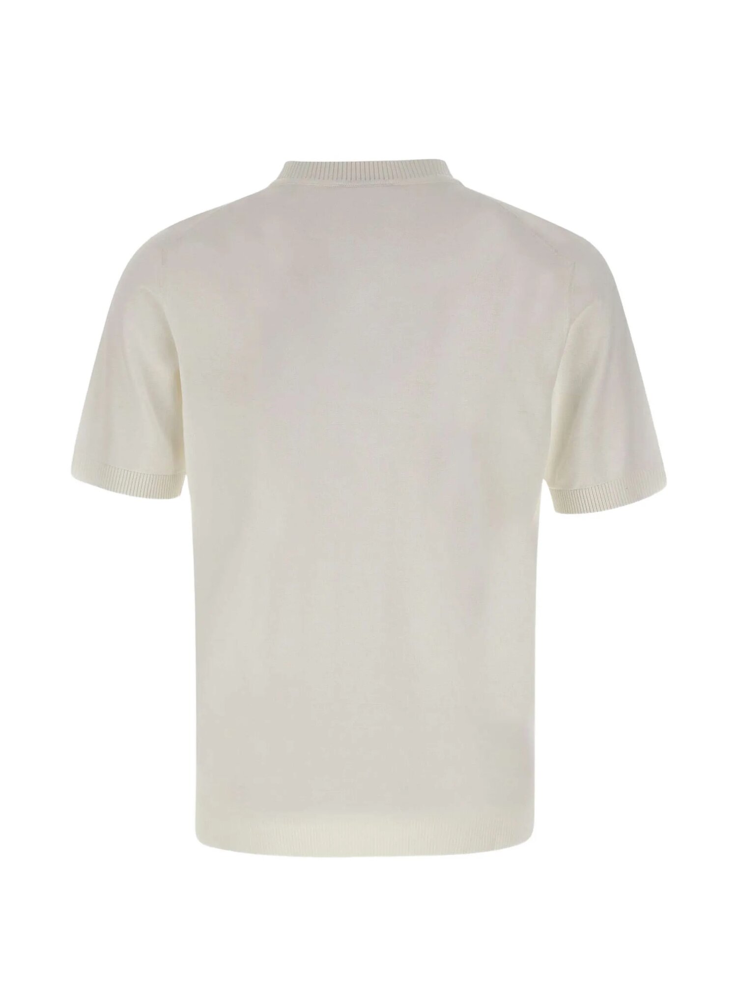 Свитер Kangra Cashmere Ribbed short-sleeve sweater, размер 50, , white — фото 1