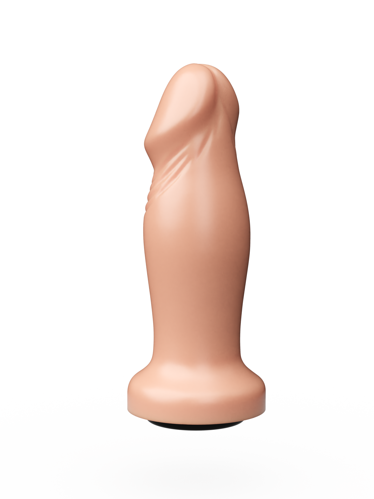Насадка-плаг с коннектором Lovetoy из ПВХ бежевая (14, Ø 4 см) 448000