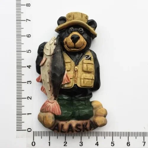 Магниты на холодильник Аляска 3D