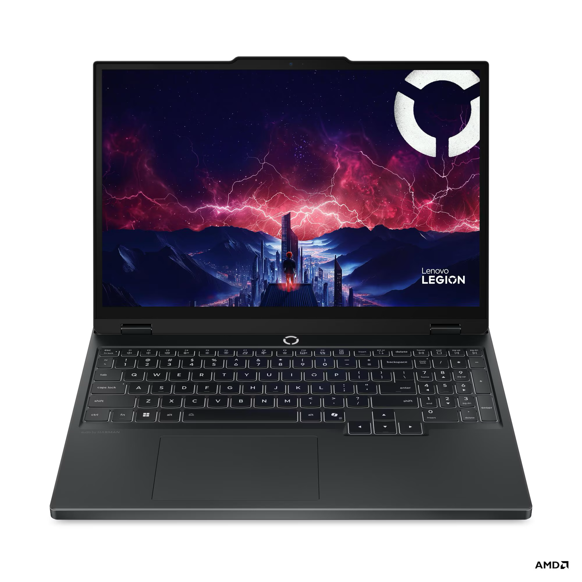 Ноутбук Lenovo Legion 5 15AHP10 15.1" 2560x1600 OLED, AMD Ryzen 7-260, 32GB DDR5, 1TB SSD, RTX 5060 8GB, black