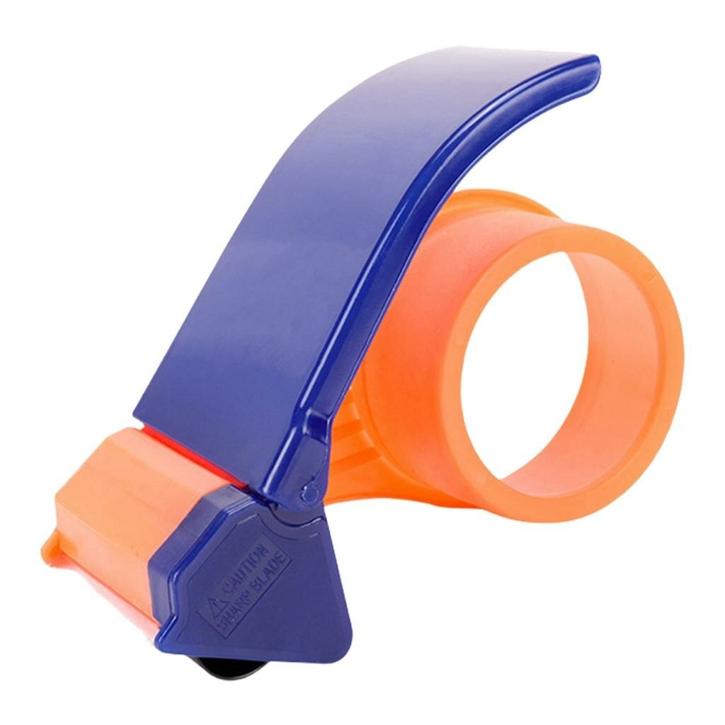 Ручной диспенсер для упаковочной ленты, 4,8 см Оранжево-голубого цвета