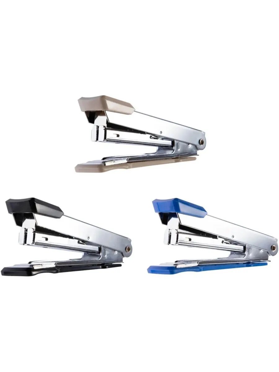 Надежный офисный степлер с антистеплером и скобами