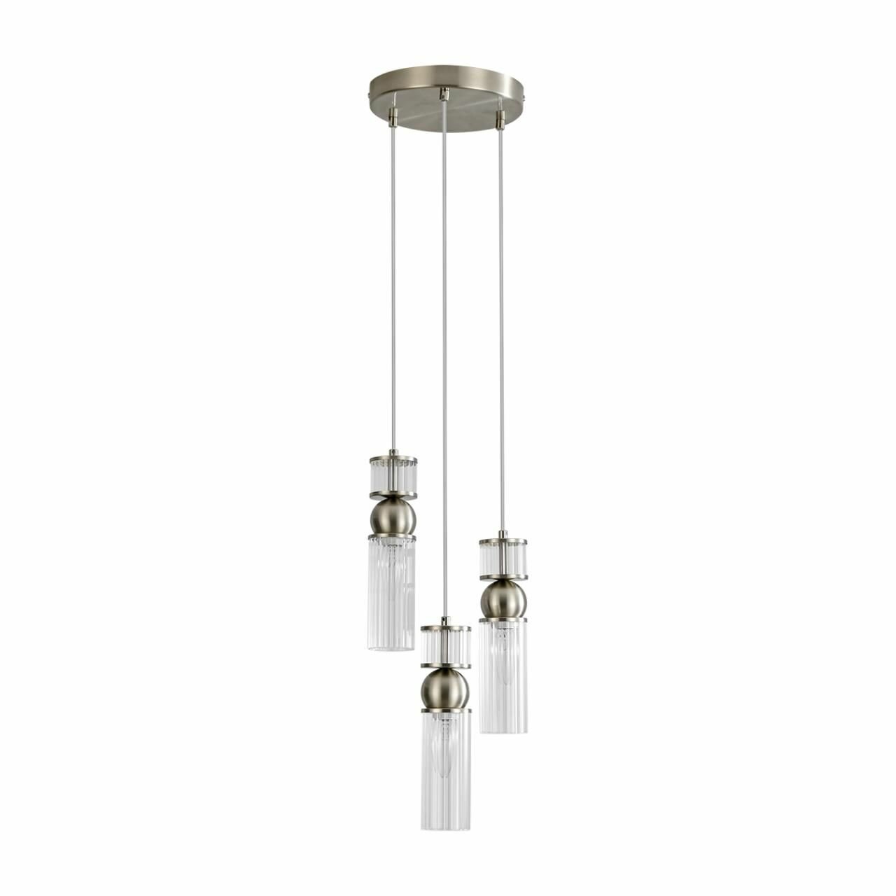 Светильник потолочный подвесной LUMION 8277/3A DENVER, E14, 40Вт