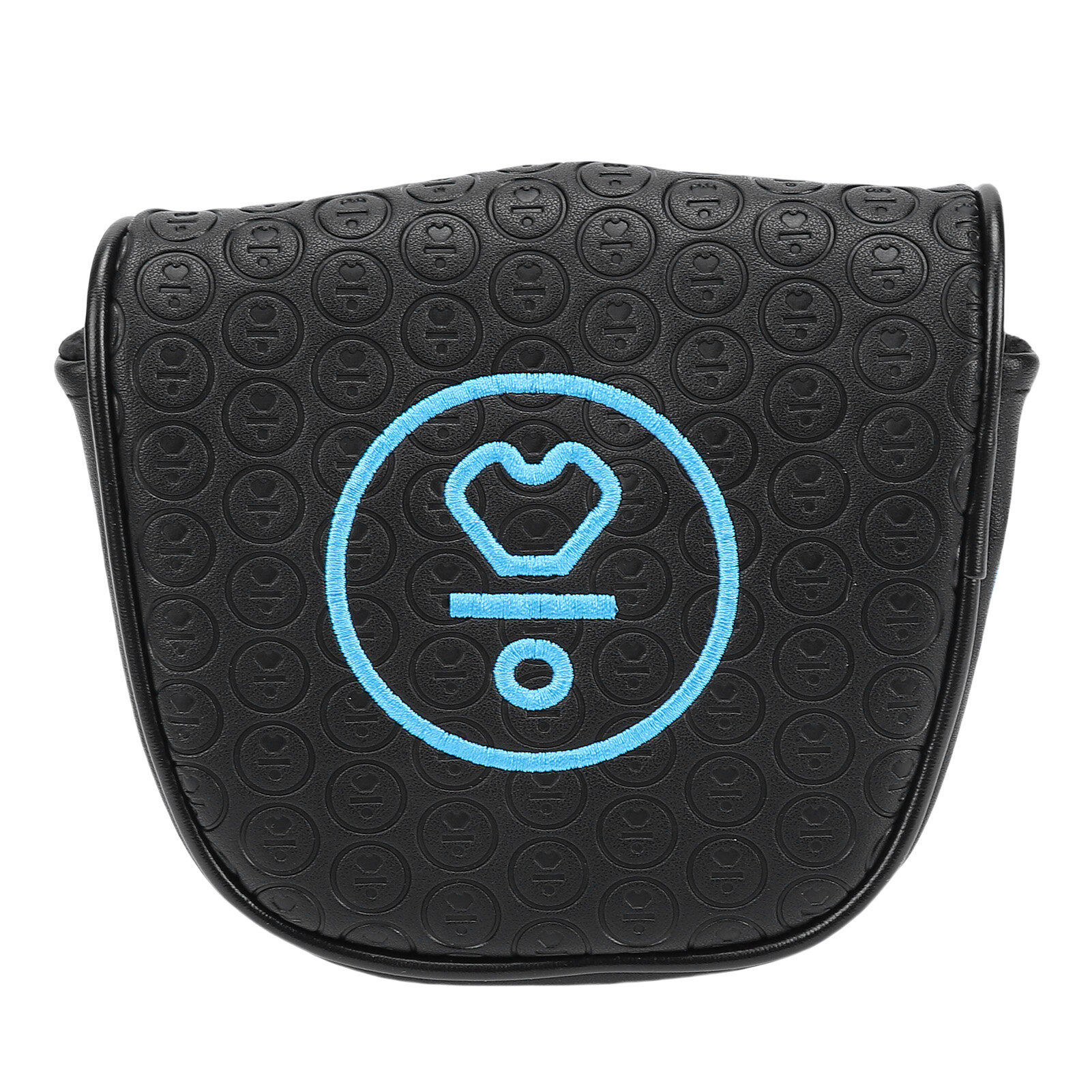 Чехол для клюшки-паттера типа «молоток» с двойными магнитными застежками и мягкой плюшевой подкладкой для защиты головки клюшки для гольфа.