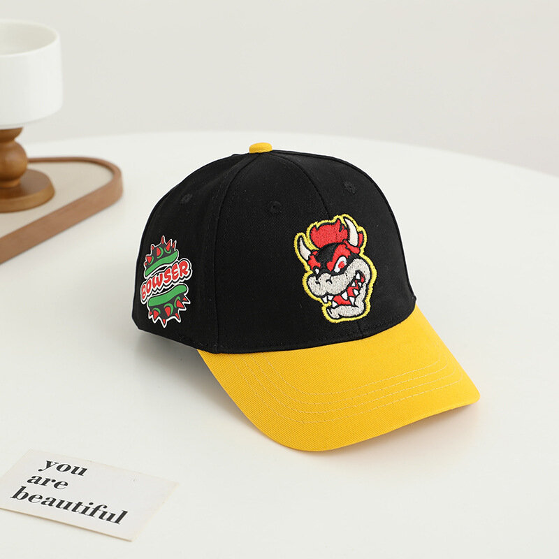 DIY Кепка Детская Марио Супер Марио Блок Цвета Хлопок