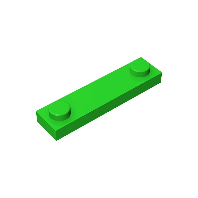 Деталь Lego 2x2 Зеленый (043)