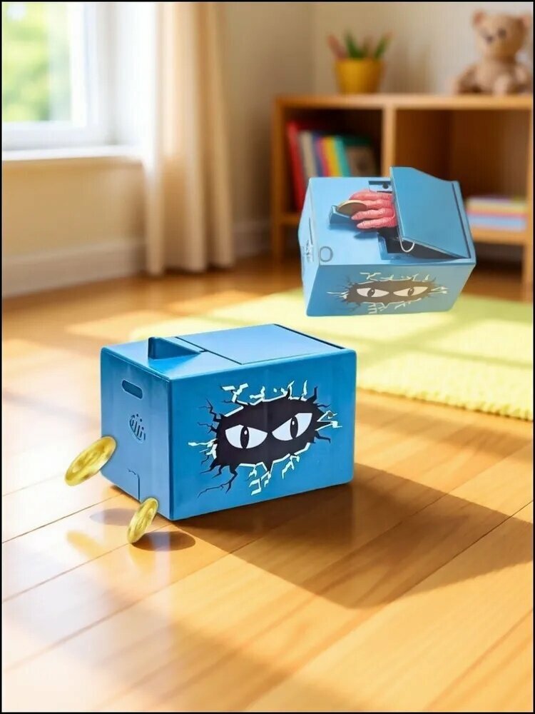 Копилка для денег, 7.5х11 см, 1 шт