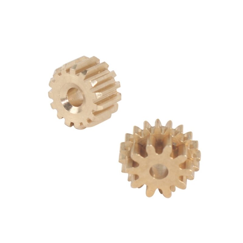 Комплект из 2 Металлических Зубчатых Передач Мотор Редукторный Комплект для 1/18 Дрифтерных автомобилей с Дистанционным Управлением Модернизированная Деталь