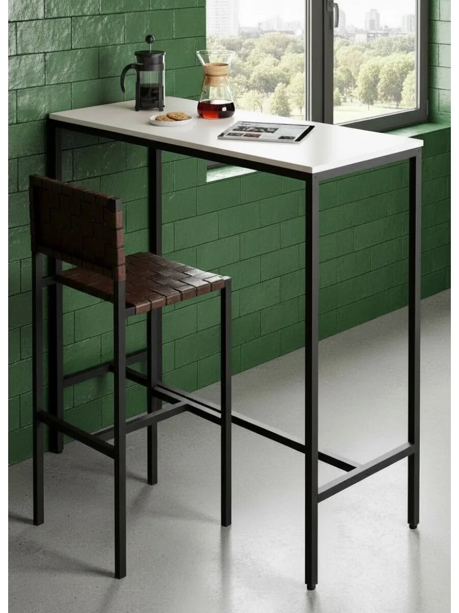 Барный стол для кухни стойка кухонный обеденный офисный лофт