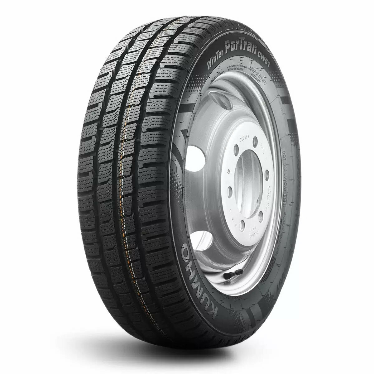 Зимняя автомобильная шина бескамерная Marshal CW51 Winter PorTran 215/60 R17C 104/102H