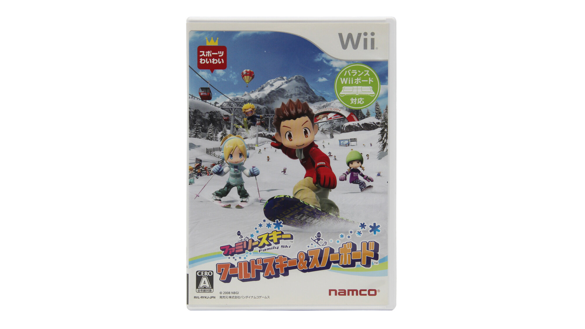 Family Ski: World Ski & Snowboard (Nintendo Wii, NTSC-J)