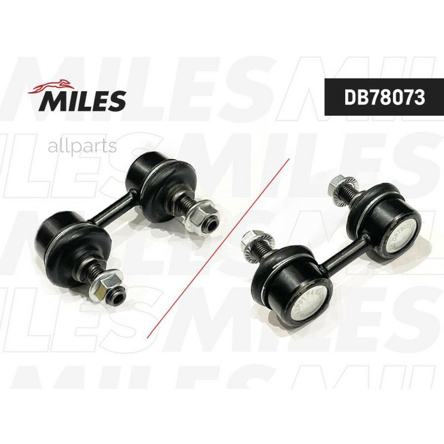 MILES DB78073 Тяга стабилизатора TOYOTA COROLLA 91-01/RAV4 94-00 пер. подв. лев/прав.