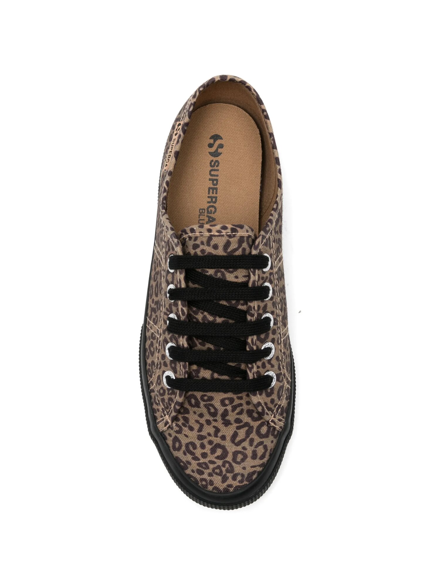Кроссовки Superga Leopard-pattern sneakers, размер 39, разноцветный — фото 1