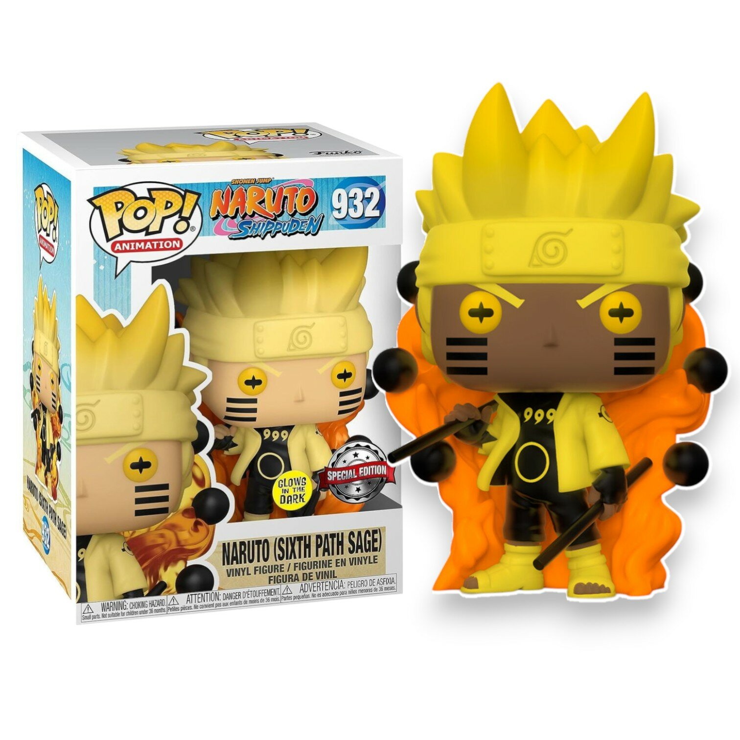 Фигурка Наруто "Мудрец шести путей" Эксклюзив от Funko POP! 932 (Фигурка Фанко Поп)
