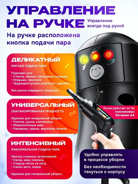 Пароочиститель для дома — фото 1