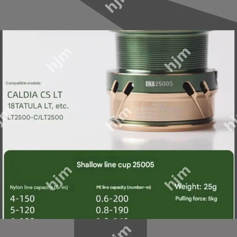 18 DAIWA CALDIA Аксессуары для сменных чашек линейки