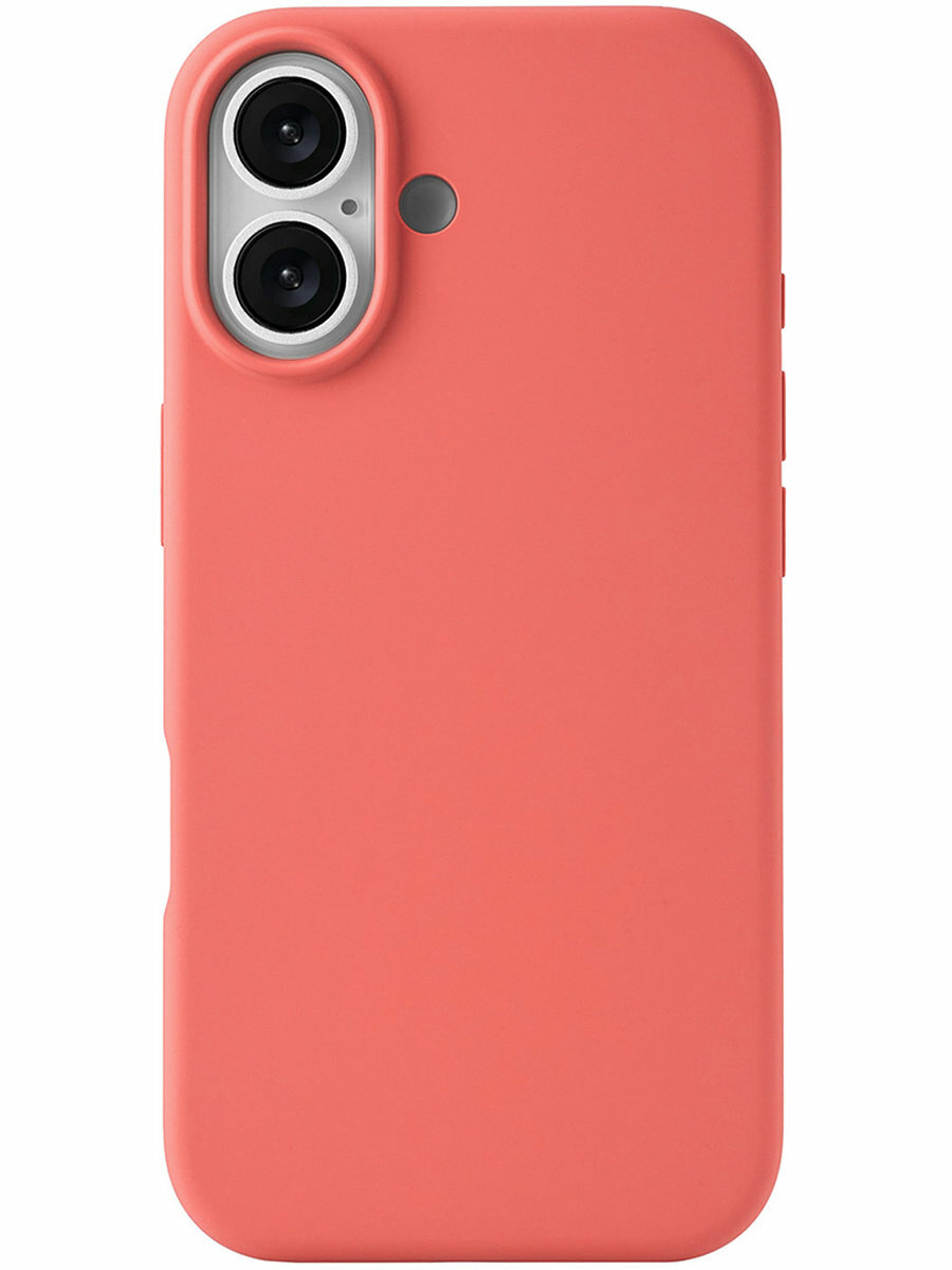 Клип-кейс uBear Touch Mag для Apple iPhone 17 Коралловый