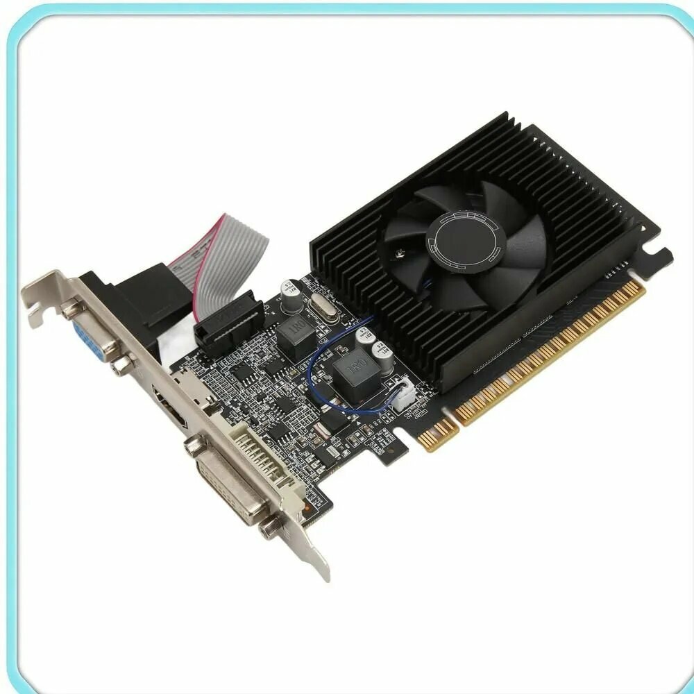 Видеокарта G210 1GD3, HD отображение, 1GB памяти, для игрового опыта