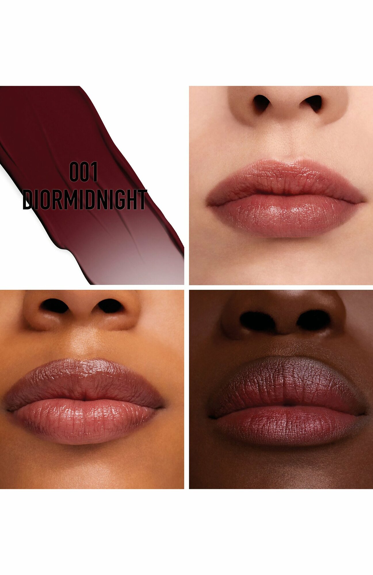 Бальзам для губ Rouge Dior Balm, оттенок 001 Полночь Диор (3,2g) Dior