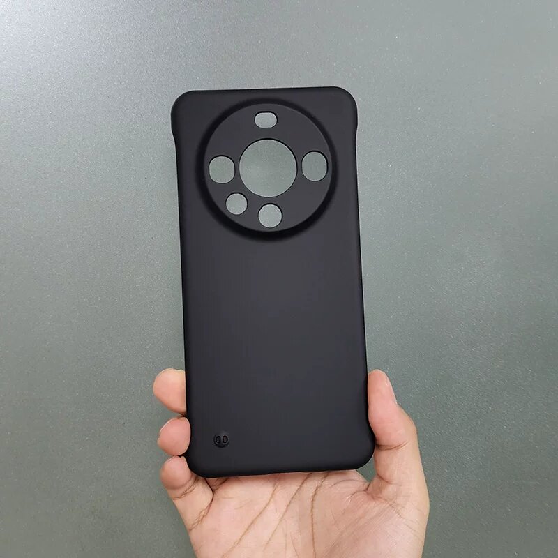 Защитный чехол для Huawei Mate 60 Pro+ с точными отверстиями, мягкая поверхность, ночная черная