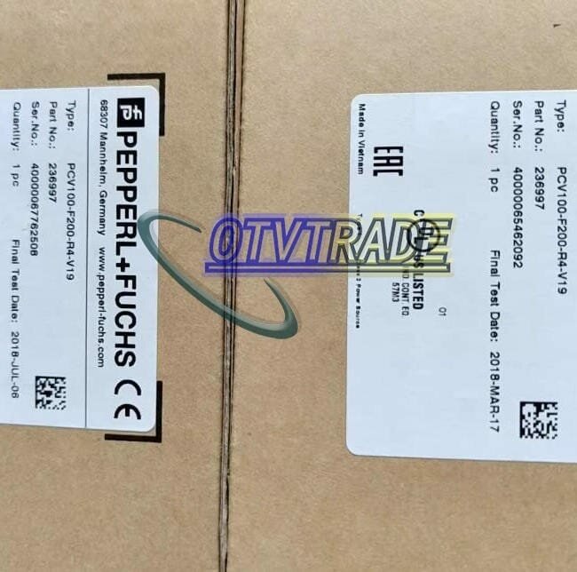 Модуль Pepperl+Fuchs PCV100-F200-R4-V19 236997 Optical code reader — фото 1