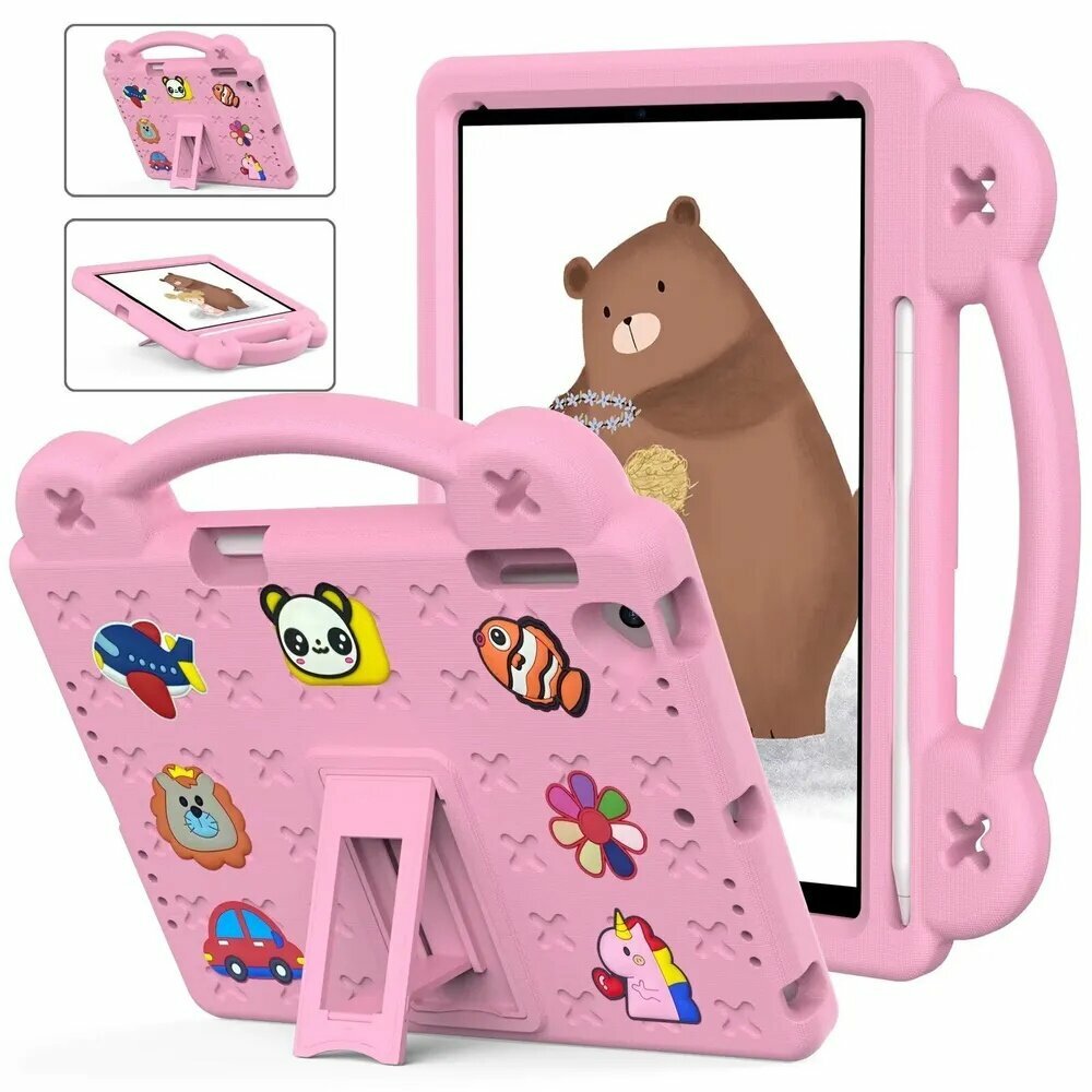 Чехол Для iPad 5 6 9.7" (2017/2018), Pro 9.7" (2016) , Air 1, Air 2, Портативный, EVA детский защитный, с подставкой
