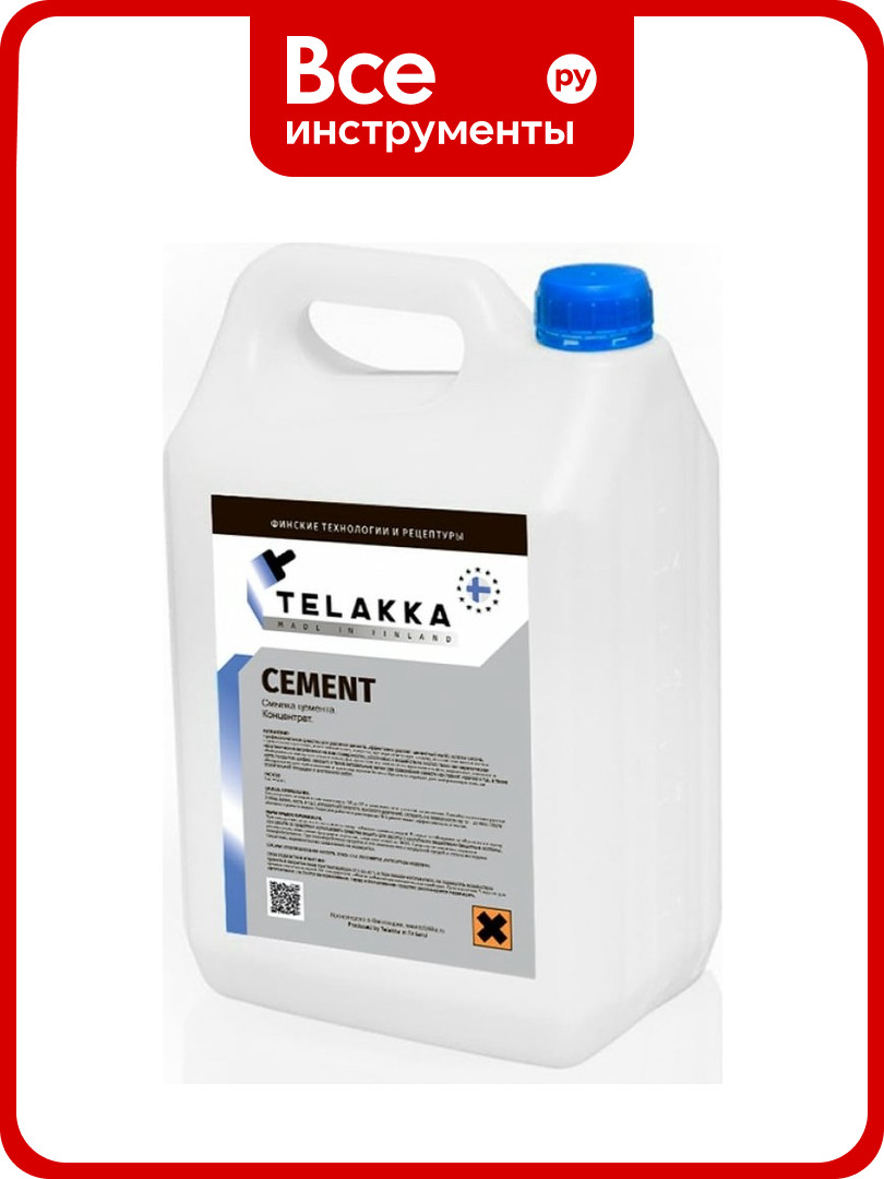 Смывка цемента Telakka CEMENT 5л 4631160697456