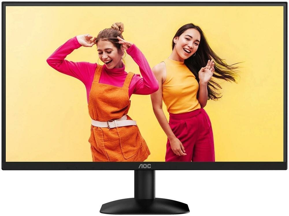 Монитор 23.8" AOC Q24B35 Black (IPS, 2560x1440, 120Hz, 1 ms, 178°/178°, 250 cd/m, 1300:1, +HDMI 2.0, +DisplayPort 1.4)