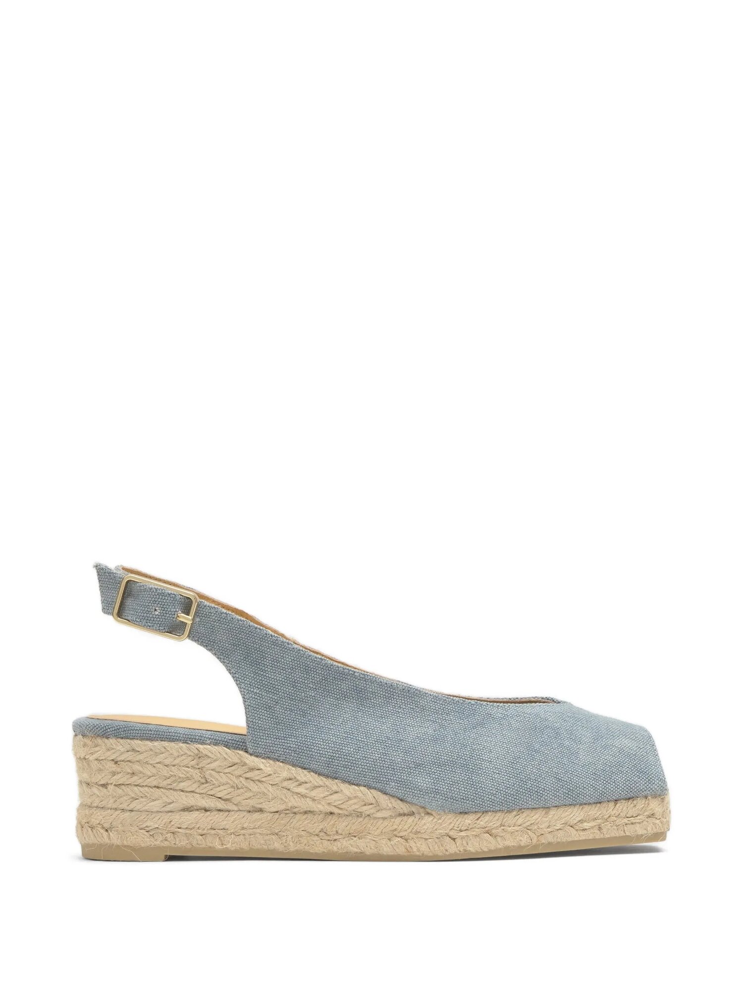 Эспадрильи Dosalia peep-toe canvas espadrilles