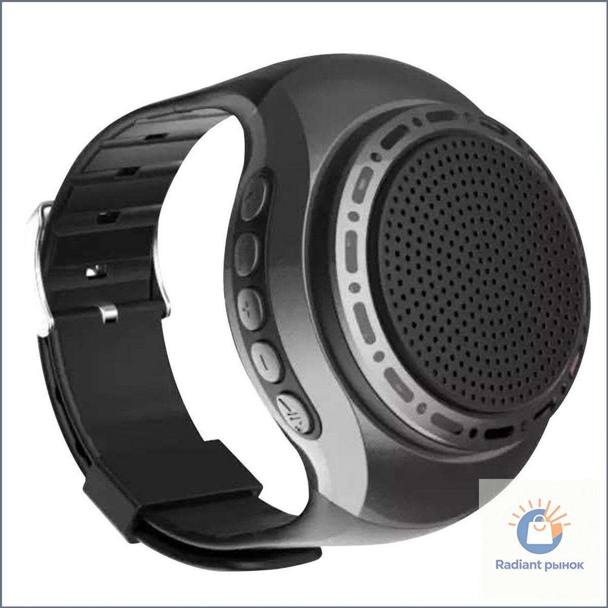 Беспроводная Bluetooth-колонка для велосипеда на запястье с подсветкой