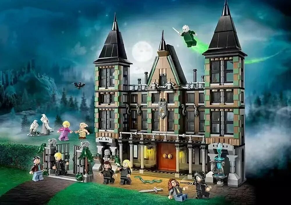 Конструктор Гарри Поттер Поместье Малфоев Harry Potter 1601 деталь