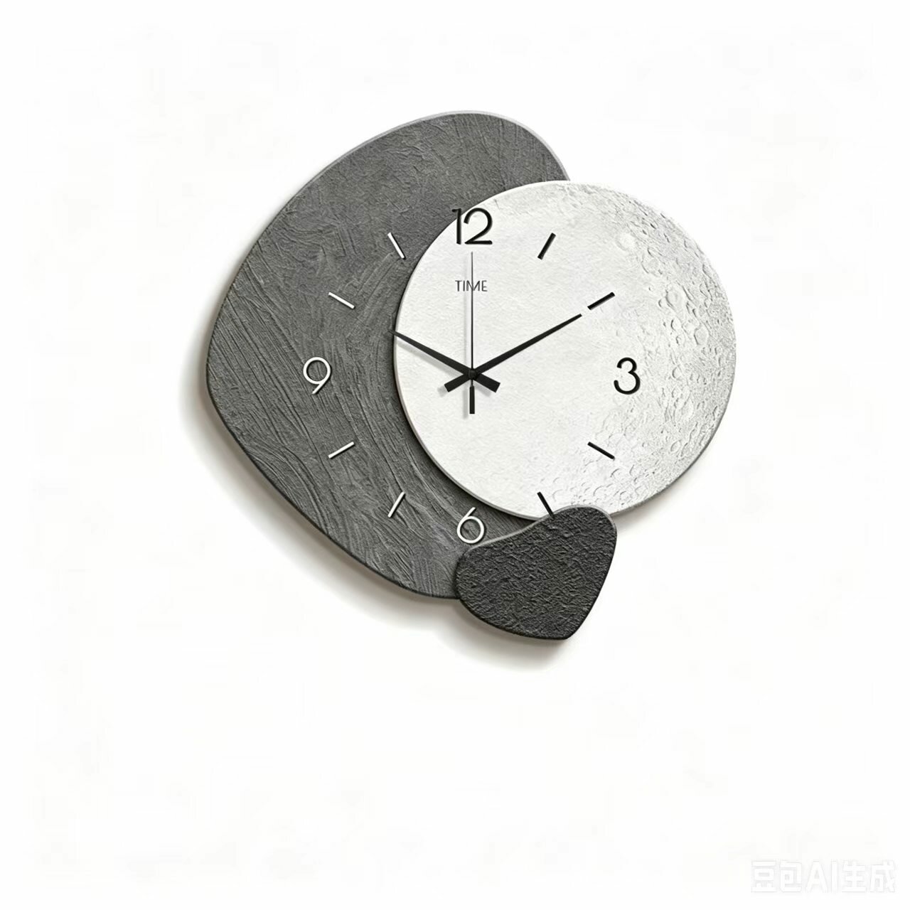 Эксклюзивные кварцевые треугольные настенные часы Ardilars 50x50 см