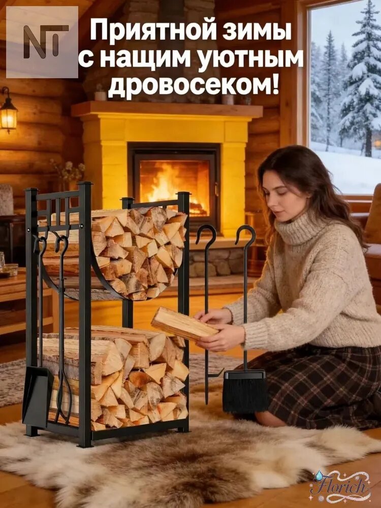 Дровница Напольная — фото 1
