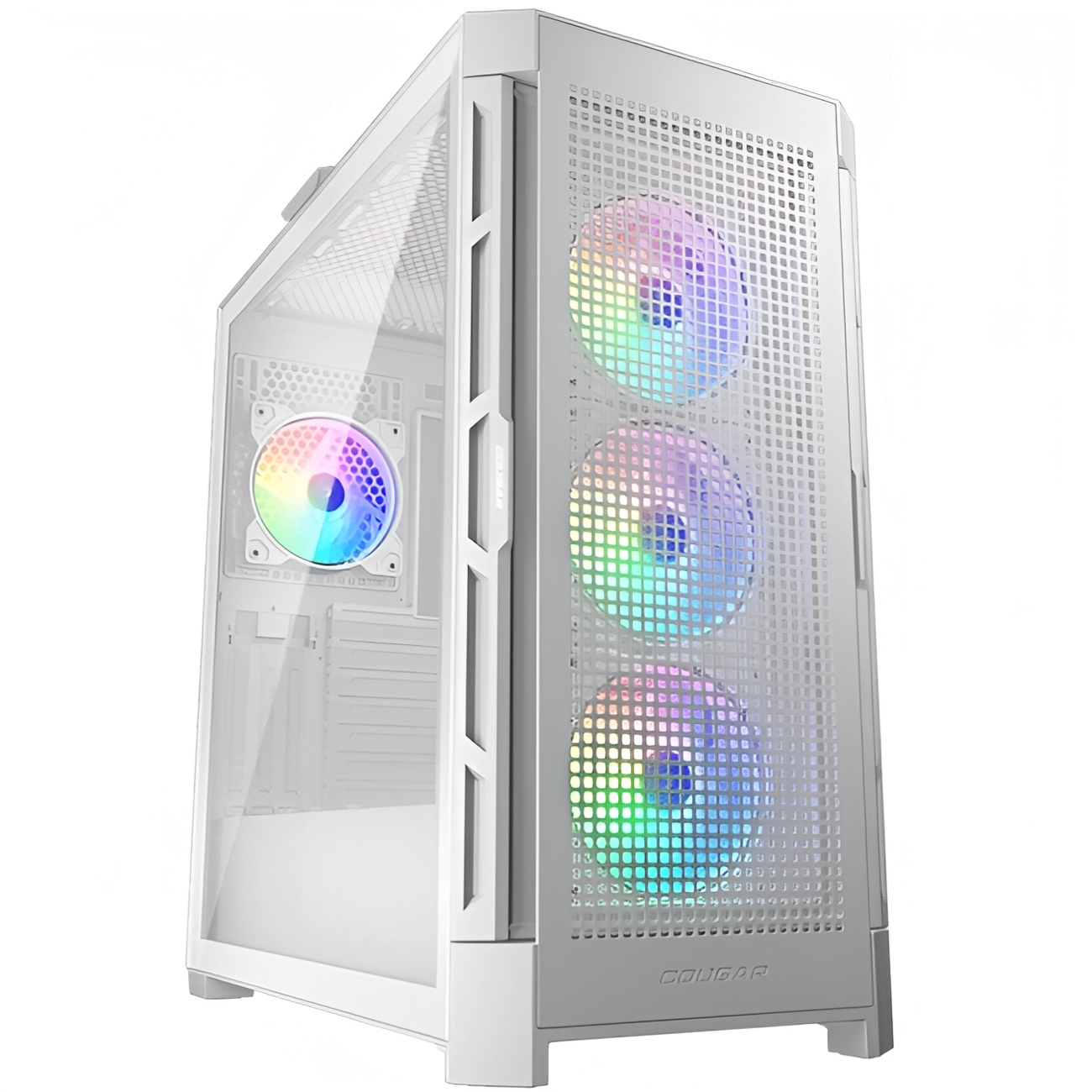 Корпус Midi-Tower Cougar AIRFACE PRO RGB White (CGR-5AD1W-AIR-RGB)