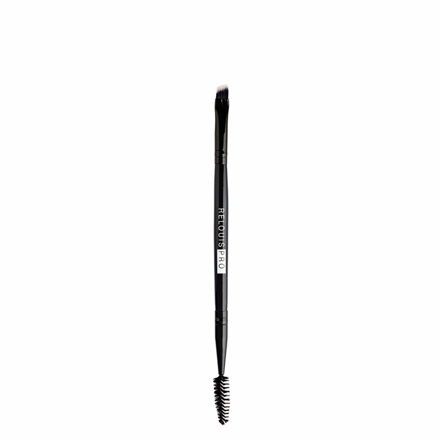 Relouis Кисть для бровей косметическая двусторонняя Brow & Eyeliner Brush Pro