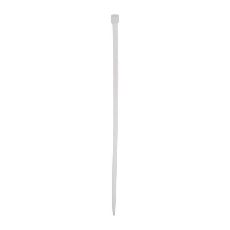 Хомут кабельный PCT 4.8х180-100WH PA6.6 бел.(уп.100шт) JazzWay 5053922
