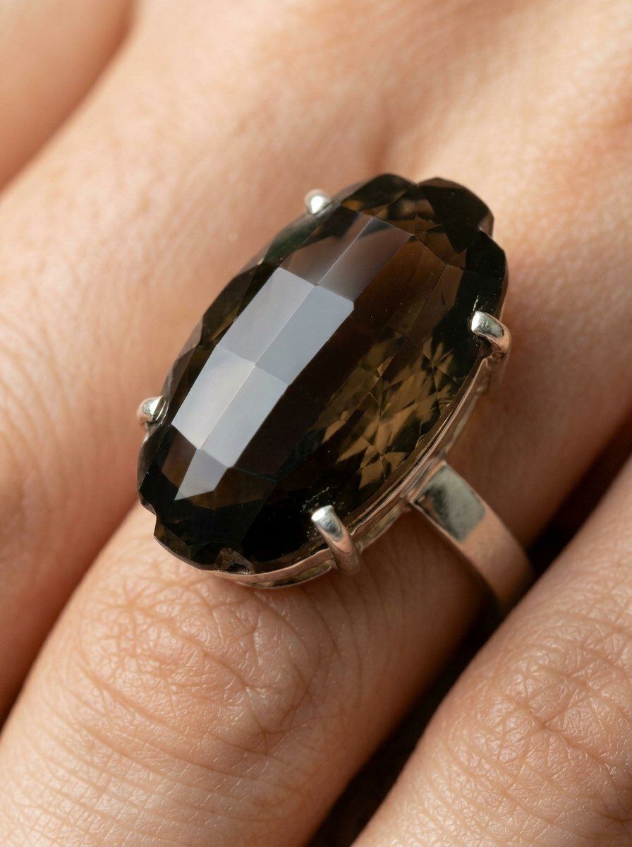 Кольцо, серебро, 925 проба