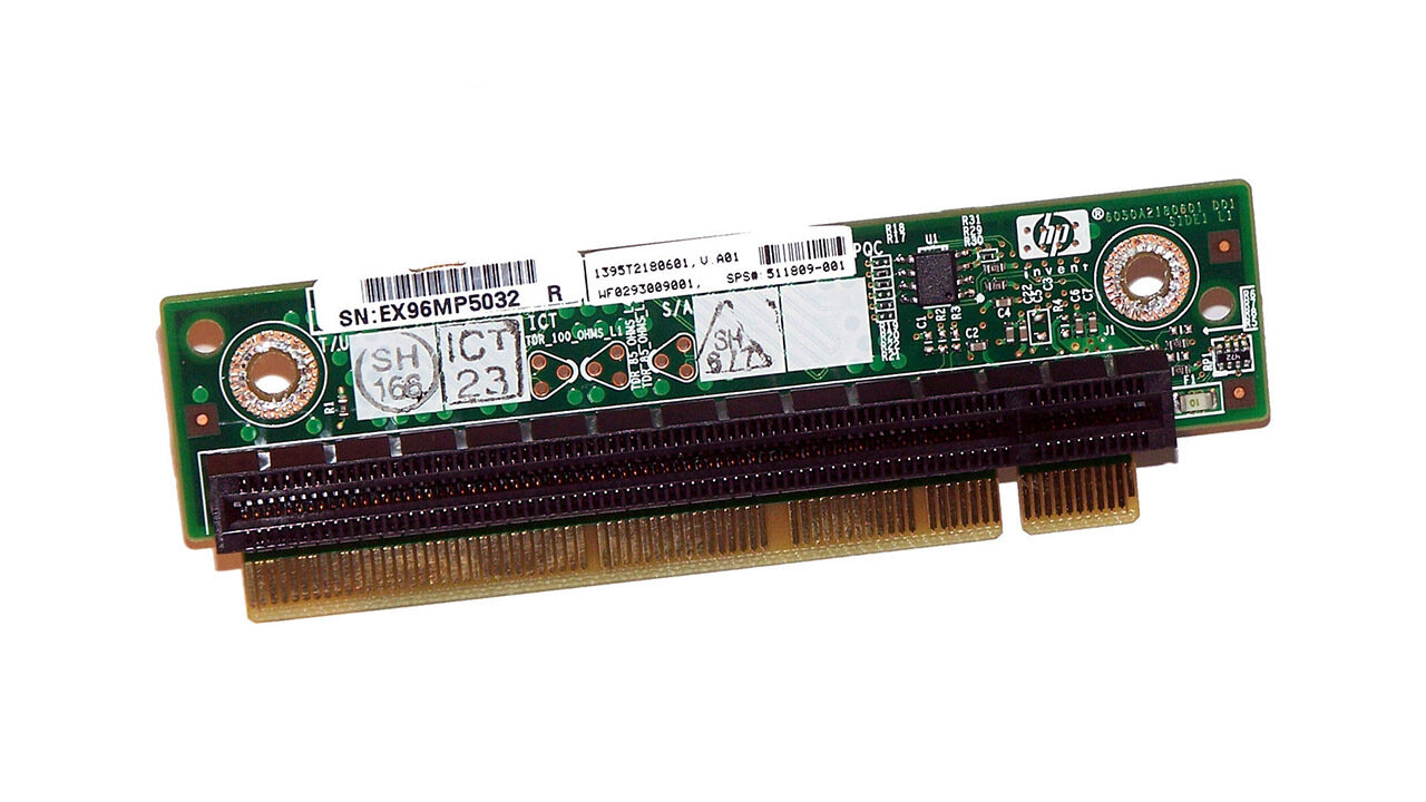 Рейзер HP 490419-001 511809-001 490419-001 Pci-e 2.0 X8 Riser Board for Dl320 G6
