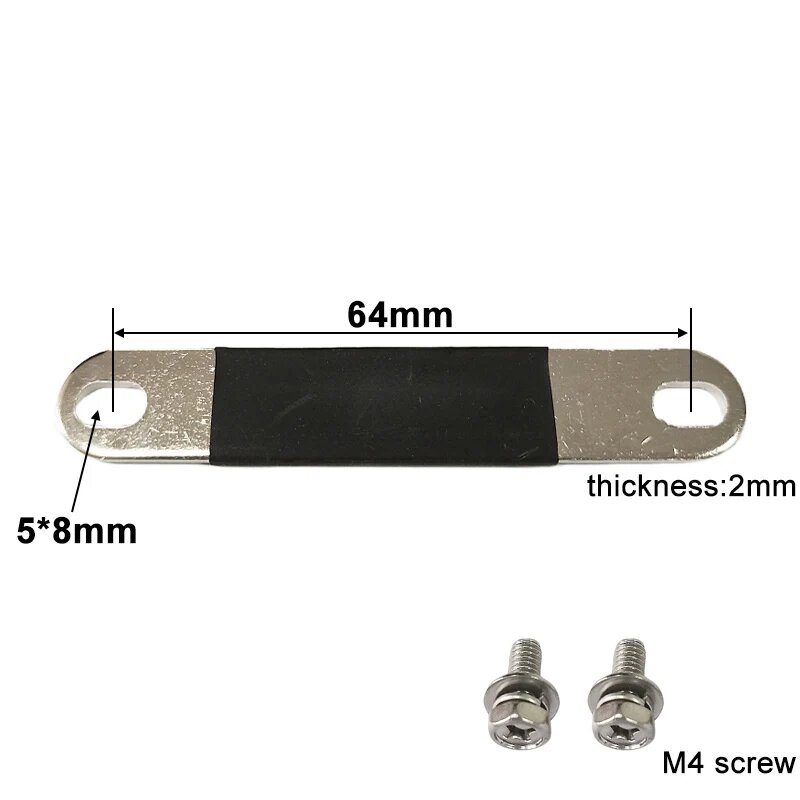 Шина аккумуляторная LiFePO4 64mm, M4, 8 pcs