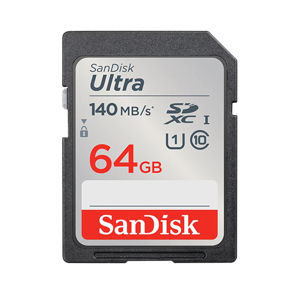 SanDisk SD-карта 32/64/128/256 ГБ для фотоаппарата 140MB--64GB