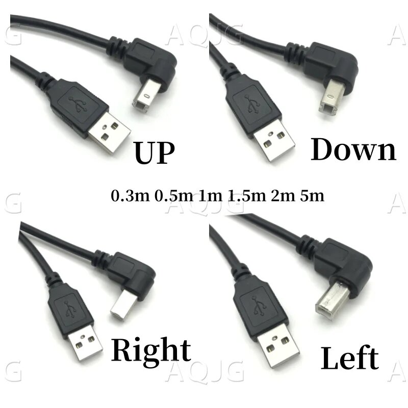 USB 2,0 кабель для сканера принтера, 30 см, 50 см, 1 м, 150 см, 1 фут, 5 футов — фото 1