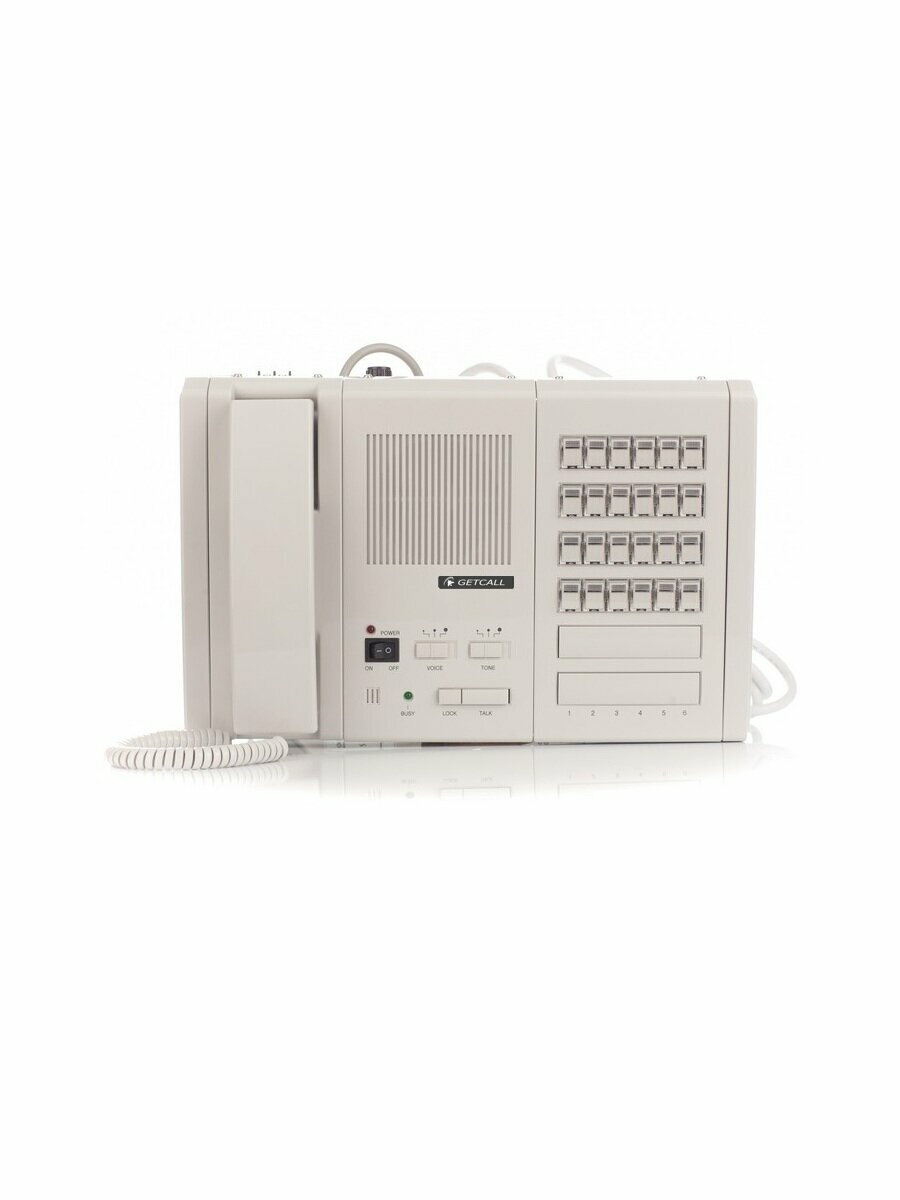 Пульт диспетчерской связи GETCALL GC-1036D4, 24 абонента, громкая связь