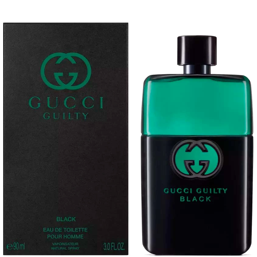 Gucci Guilty Black Pour Homme туалетная вода 90 мл / мужской аромат Гуччи Гилти Блэк