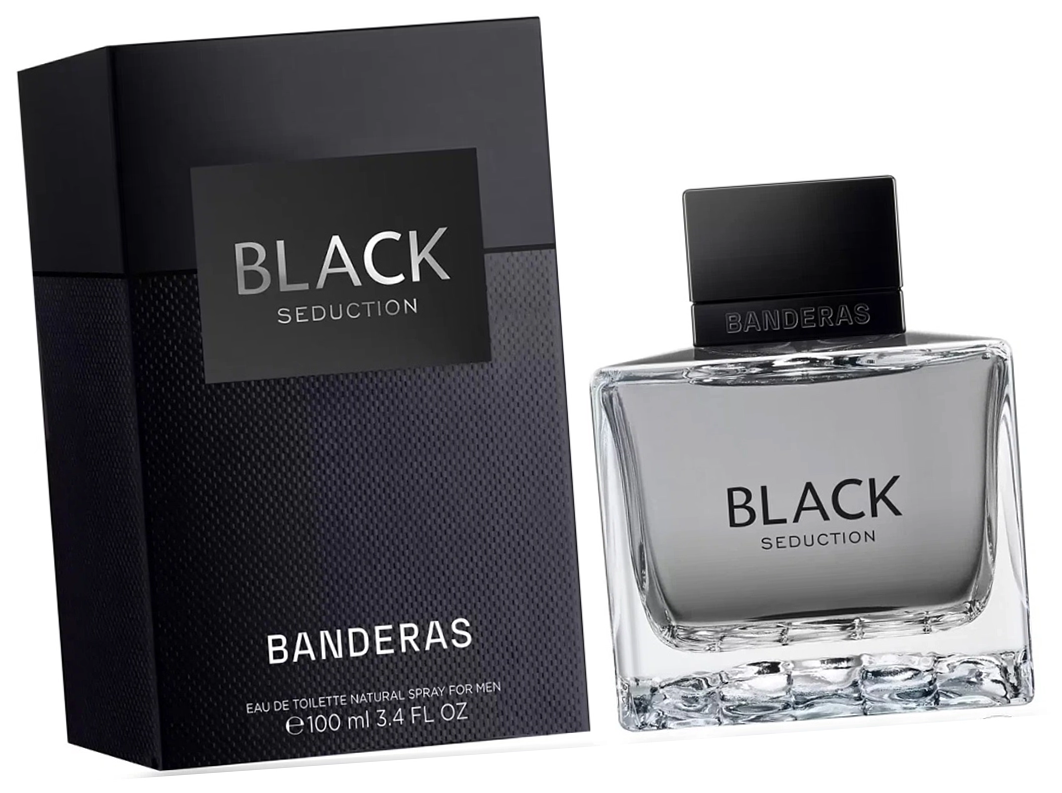 Духи Antonio Banderas Black Seduction 100 мл для мужчин / Антонио Бандерас Блэк Седакшн