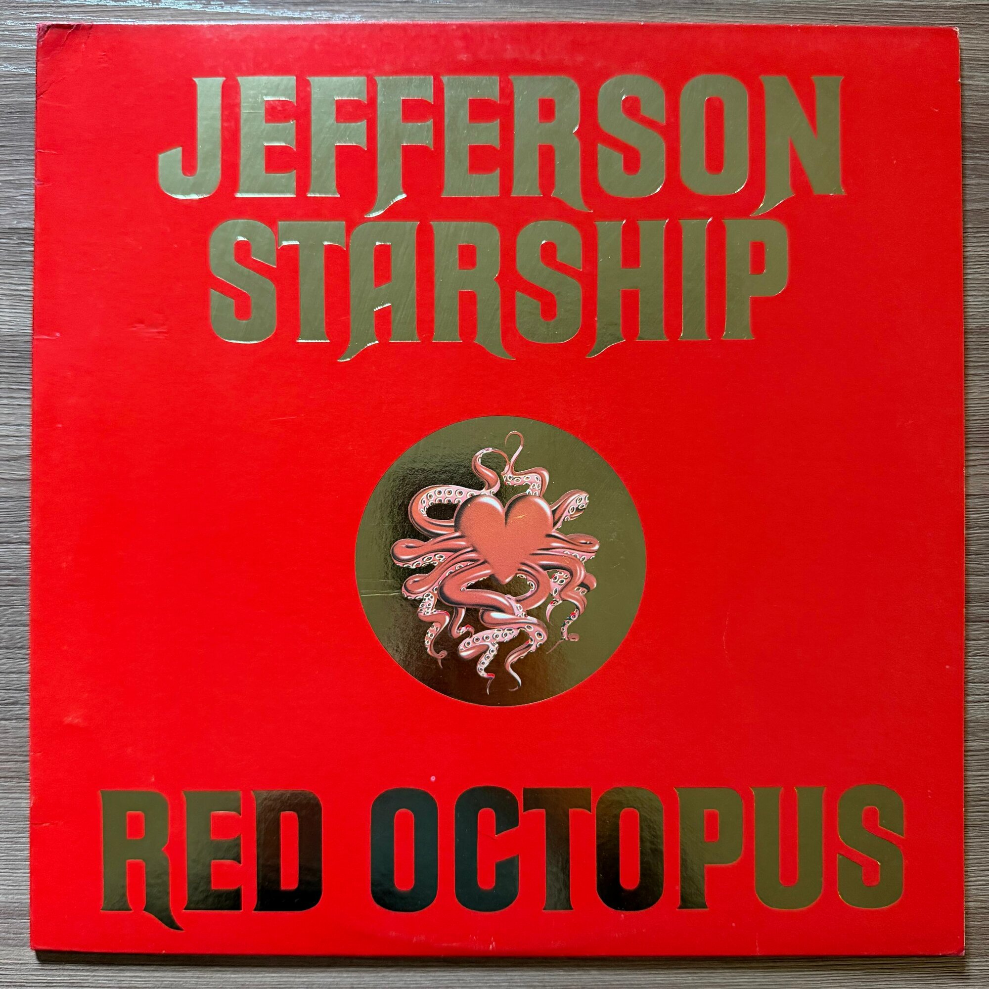 Виниловая пластинка Jefferson Starship Red Octopus (Германия 1975г.)