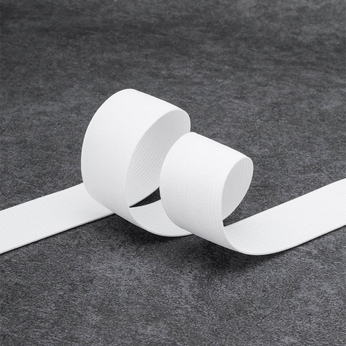 Резинка вязаная Стандарт 3,9 гр/см, 3см*40м (белый), 40 м