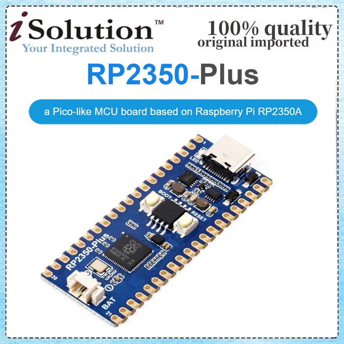 Raspberry Pi Pico 2 Plus плата RP2350-Plus — фото 1