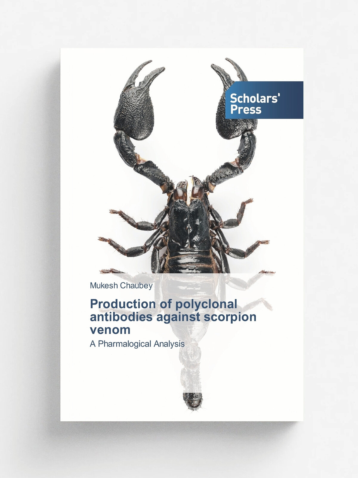 Production of polyclonal antibodies against scorpion venom