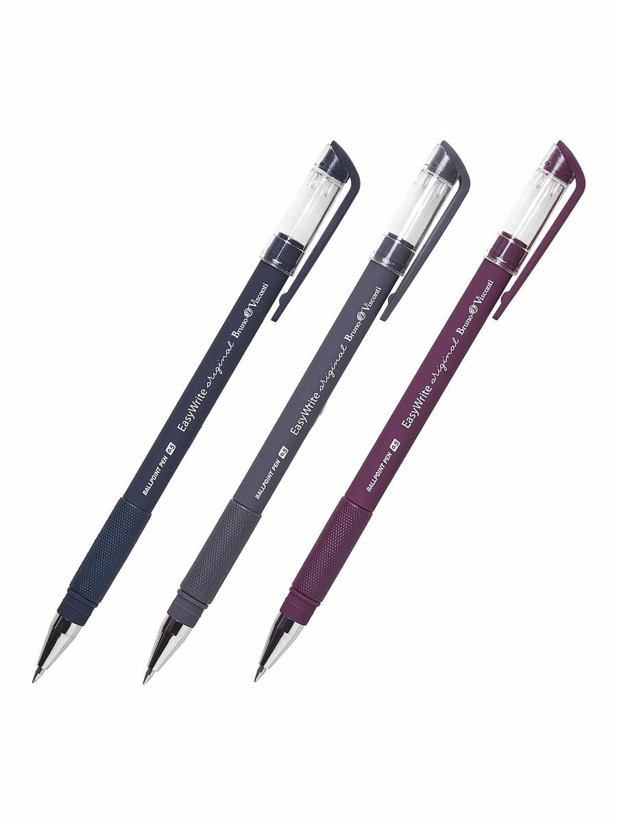 Ручка шариковая Bruno Visconti EasyWrite.Original набор 3 штуки