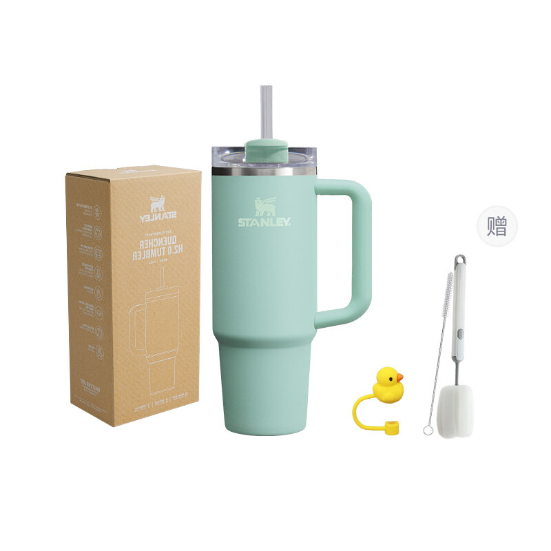 Кружка-термос унисекс STANLEY Adventure Collection H2.0, 887ml, с трубочкой, подарочный набор 5784465